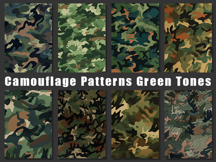 Second Life Marketplace - Camouflage Green Tone FULL PERM